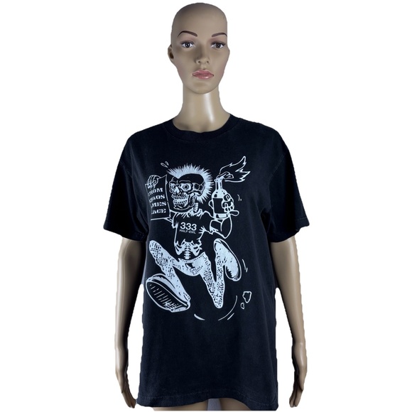 Shirts | Vintage Half Evil From Chaos Comes Peace Tshirt Black Size ...